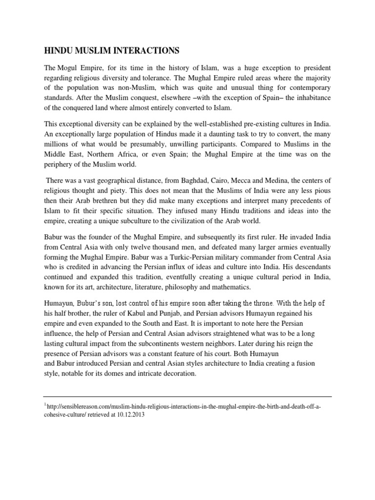 India Under Akbar Rule | PDF | Mughal Empire | Hindu