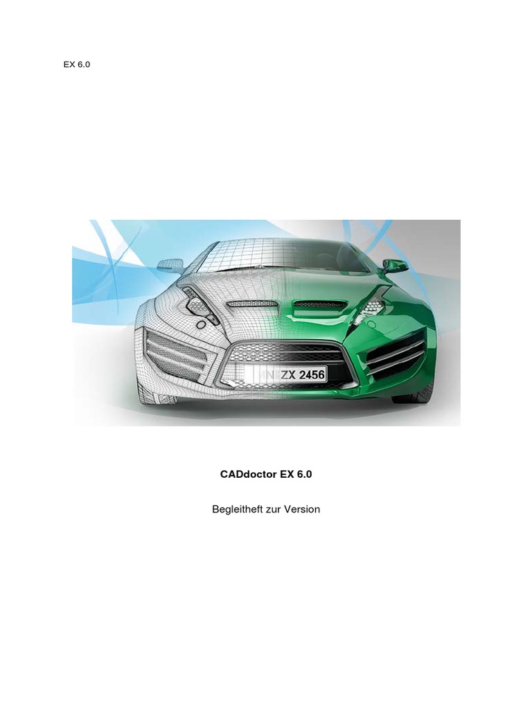 CADdoctor EX6 Begleitheft GER | PDF