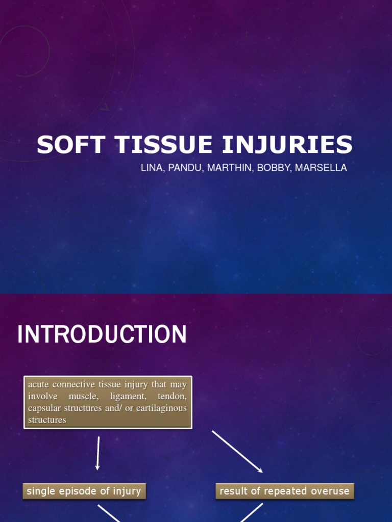 Refrat Soft Tissue Injury Musculoskeletal | PDF | Tendon | Inflammation