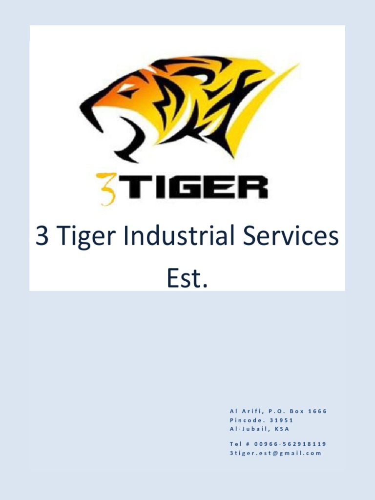 3 Tiger Industrial Services | PDF | Metal Fabrication | Structural Steel