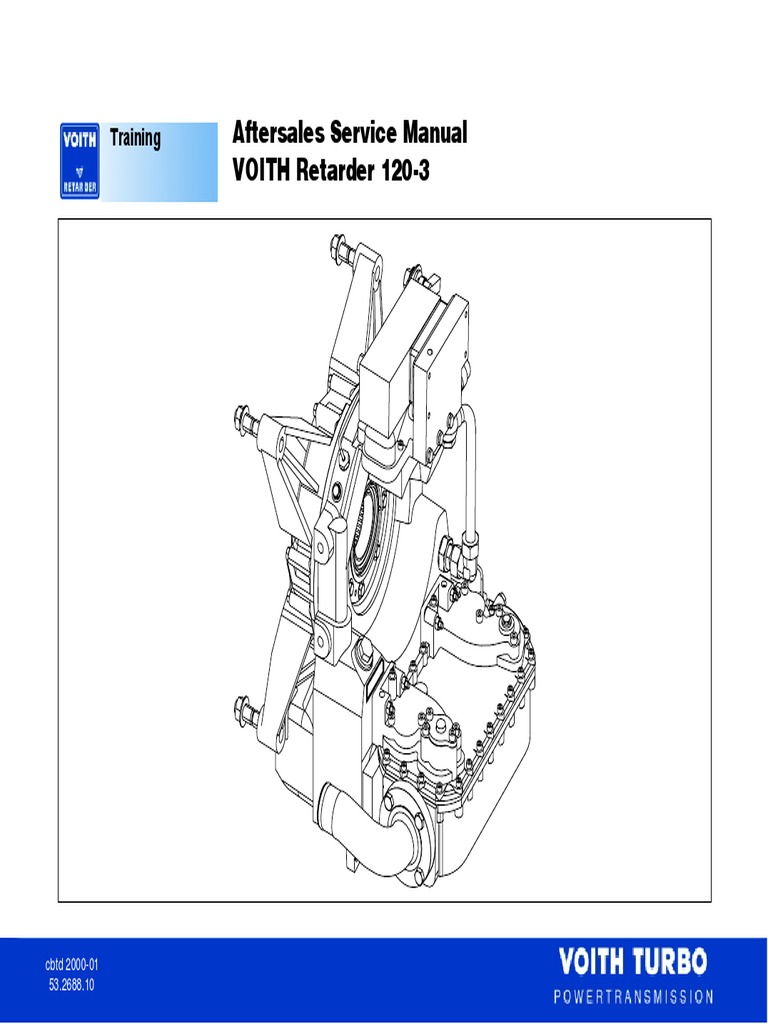 Transmissão Voith Retarder 120-3 131 Pag. | PDF | Brake | Valve