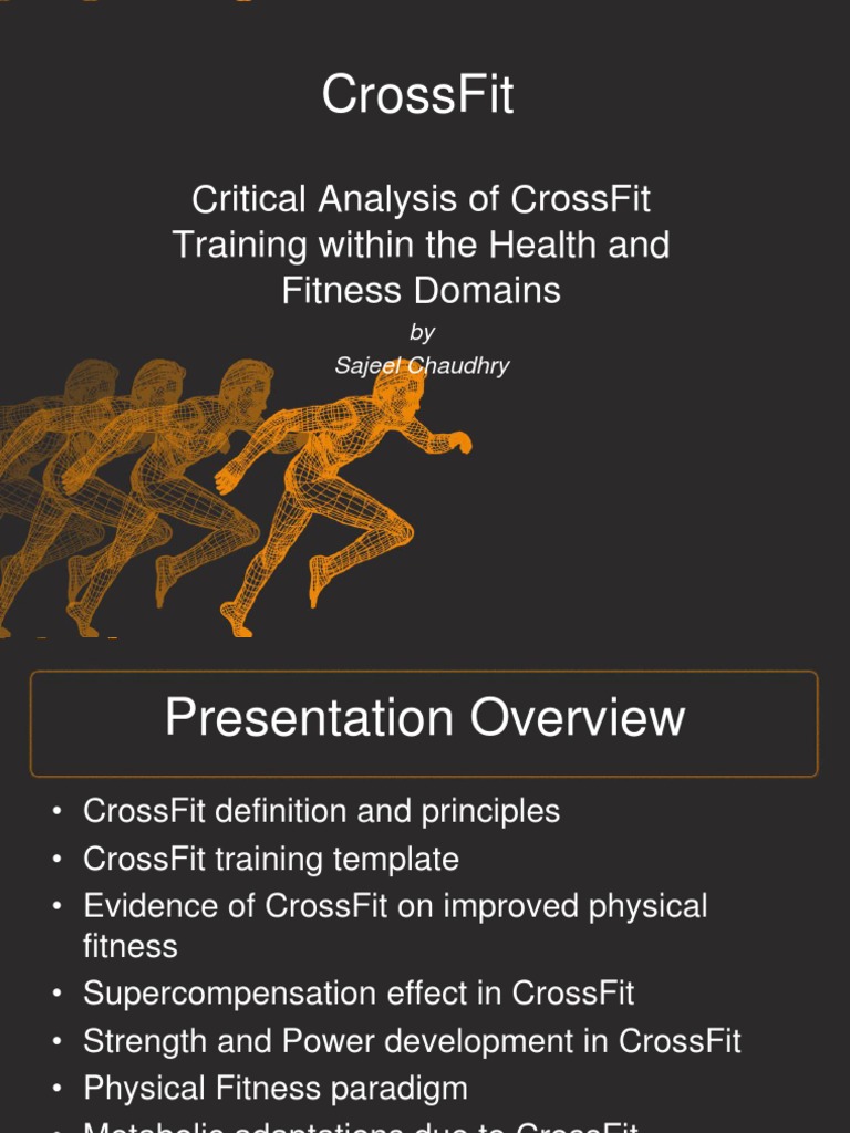 Critical Analysis of Crossfit Within The Health and Fitness Industry ...