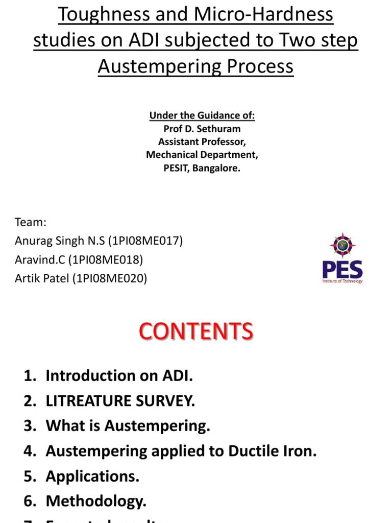 Influence of a Two-Step Austempering Process on the Mechanical Properties of Austempered Ductile ...