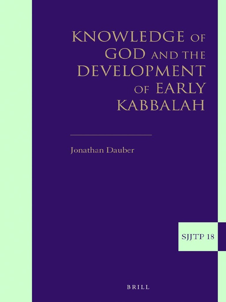 Development of Early Kabbalah | PDF | Kabbalah | Maimonides