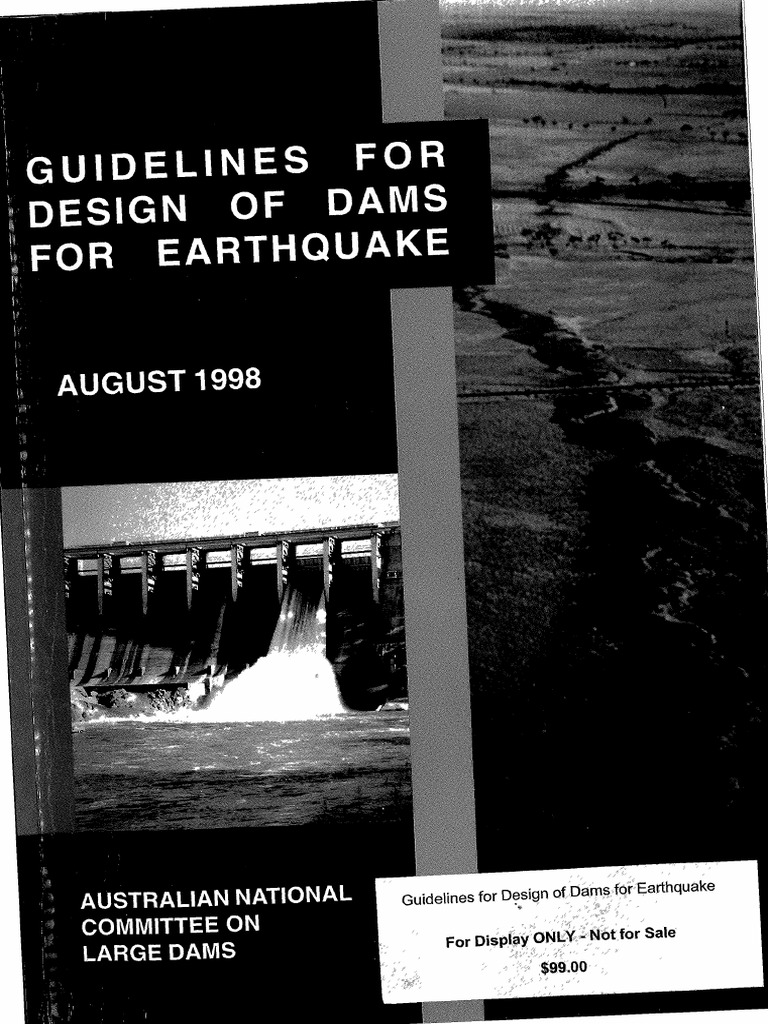 Guidelines For Design of Dams For Earthquake | PDF | Earthquakes ...