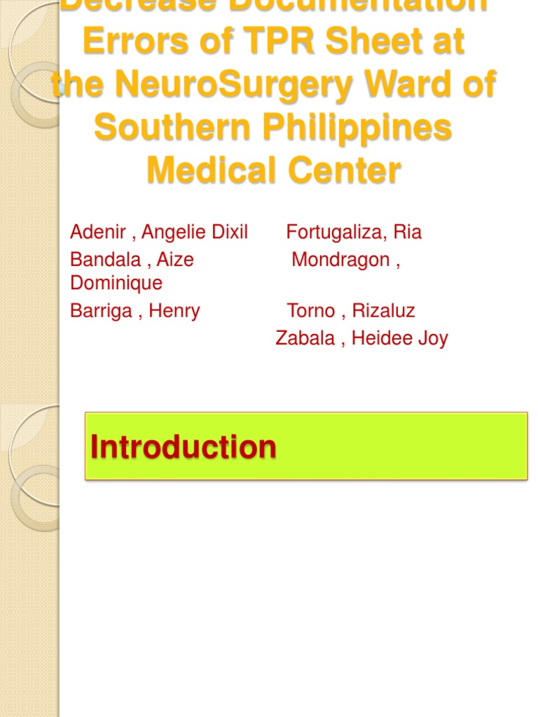 Sample CQI | Health Sciences | Wellness