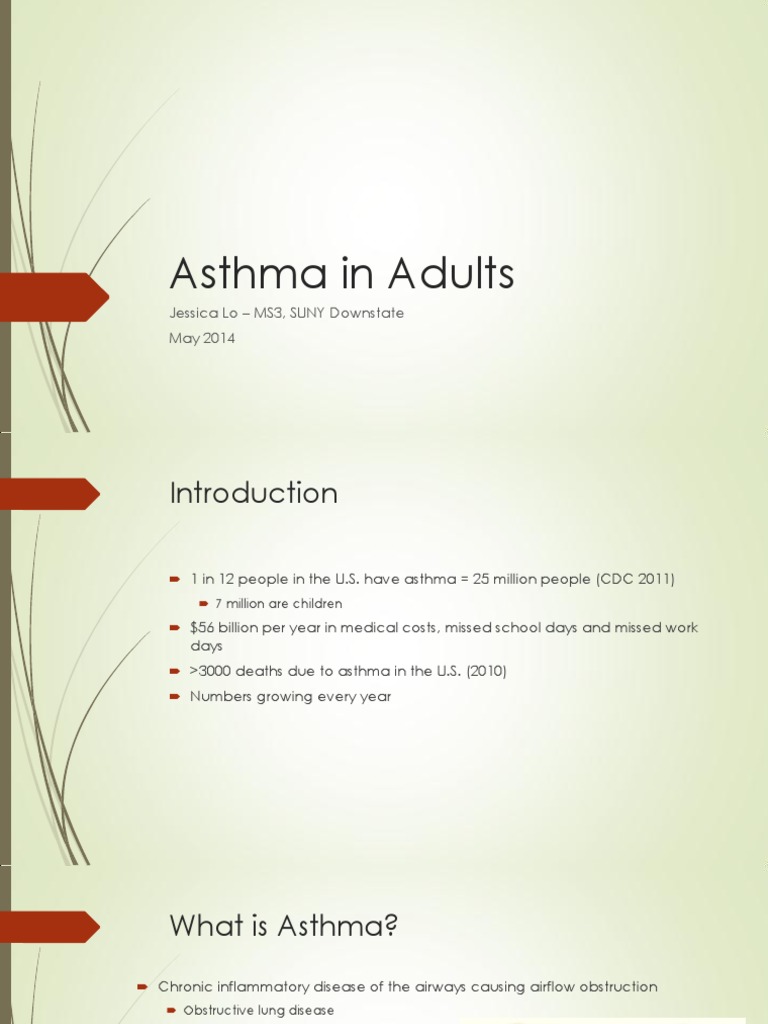 Understanding Asthma: A Comprehensive Review of the Pathophysiology ...