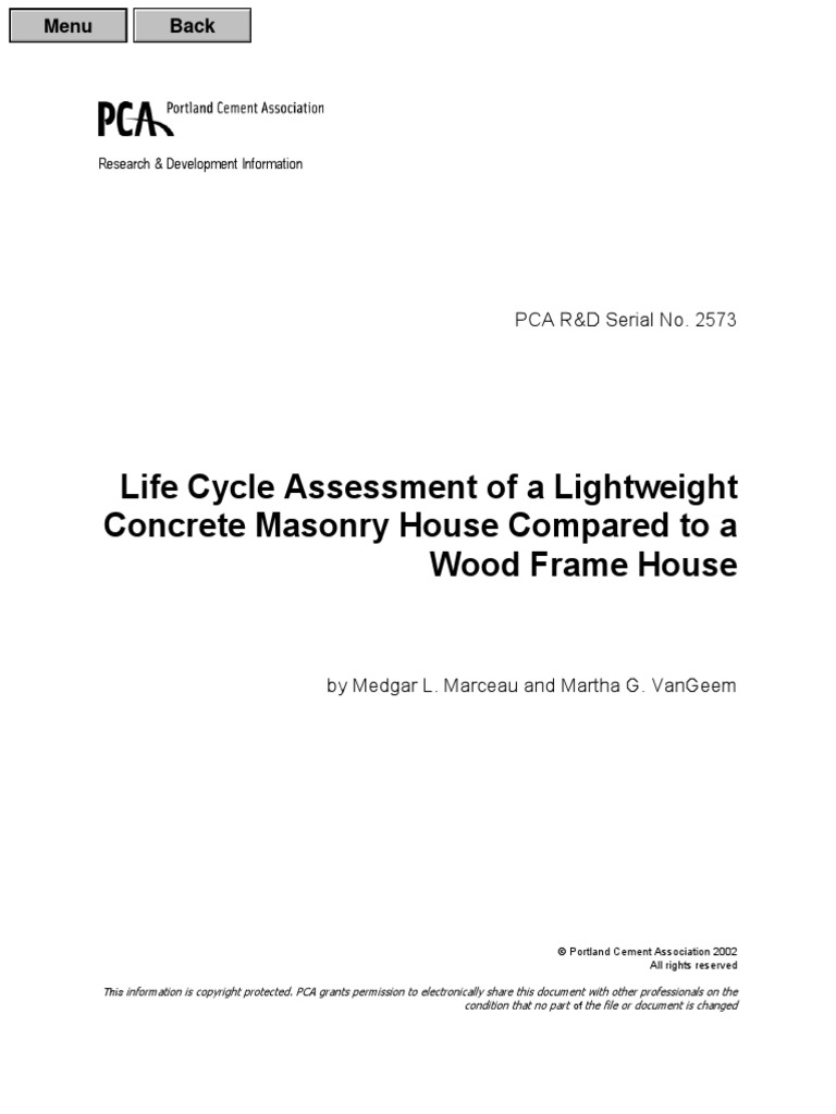 LCA Report Sample | PDF | Life Cycle Assessment | Hvac