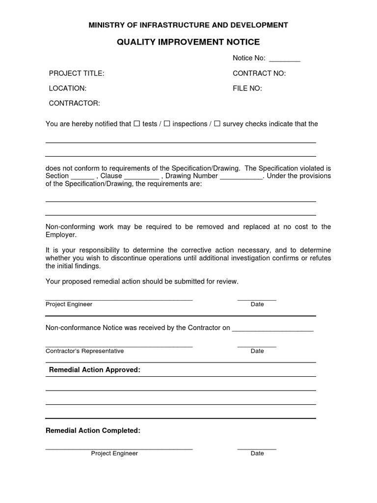 Quality Improvment | PDF