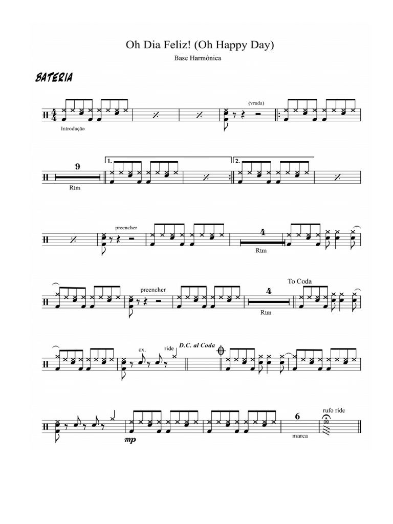 Partituras Para Bateria