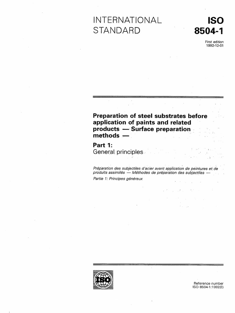 Iso 8504-1 | PDF