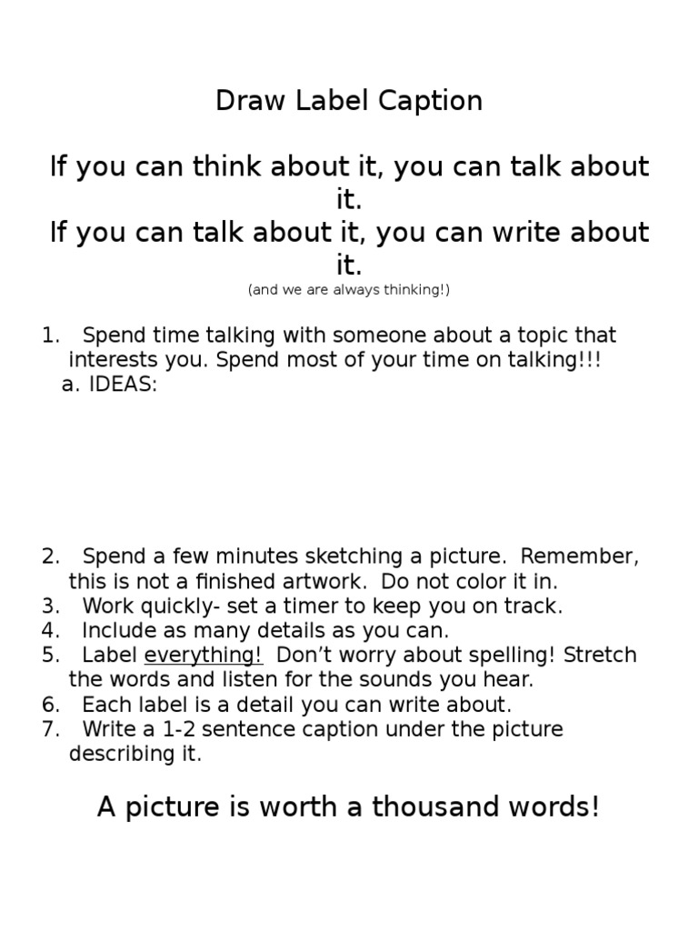 Draw Label Caption | PDF | Home & Garden