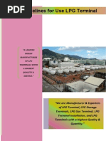 LPG Terminal Design and Specifications | PDF