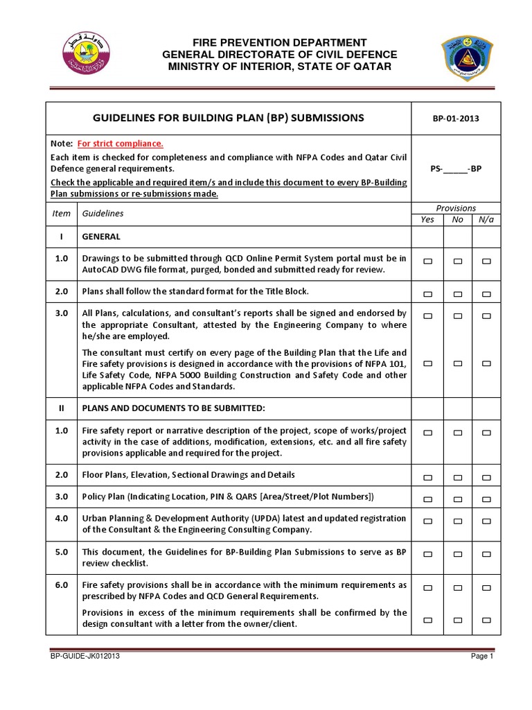 QCDD BP Guidelines | PDF | Fire Safety | Stairs
