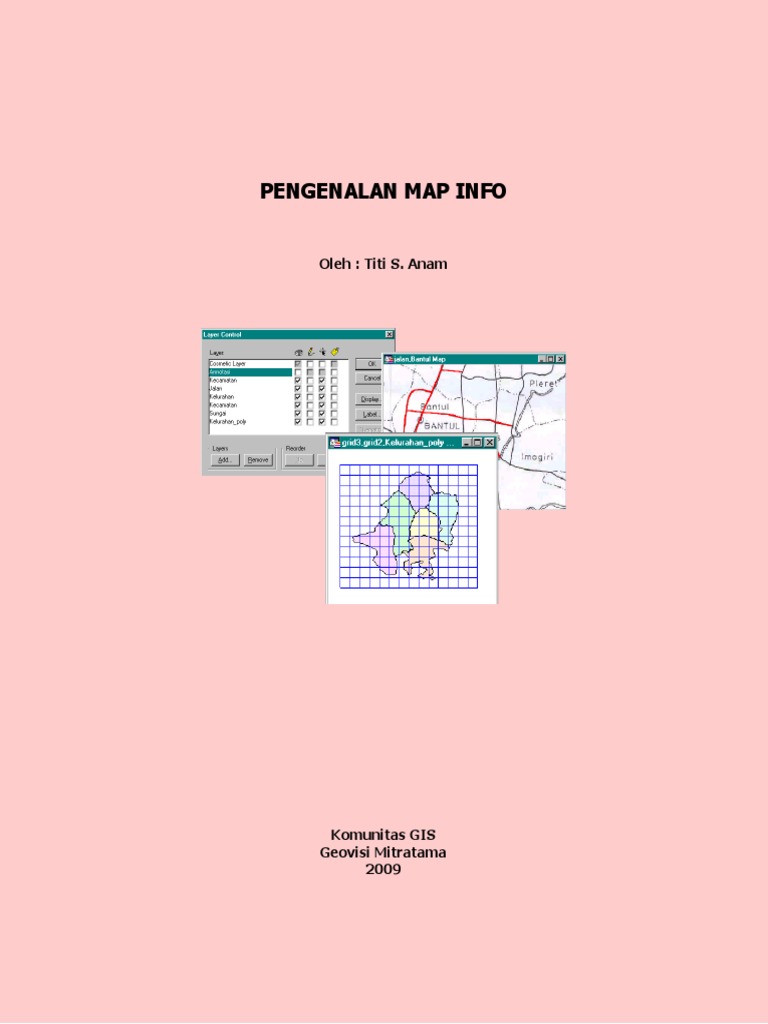 Mapinfo Untuk Pemula | PDF