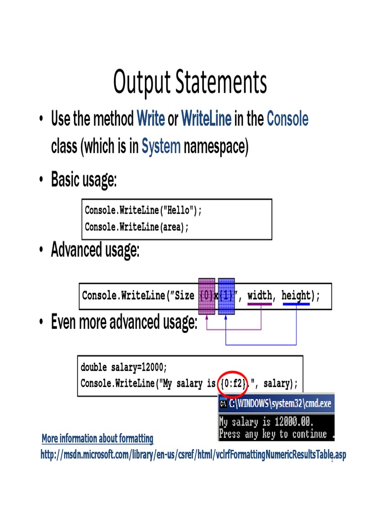 More On Statements | PDF | Command Line Interface | Boolean Data Type