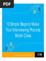 Performance and Behavioral Interviewing | PDF | Competence (Human ...