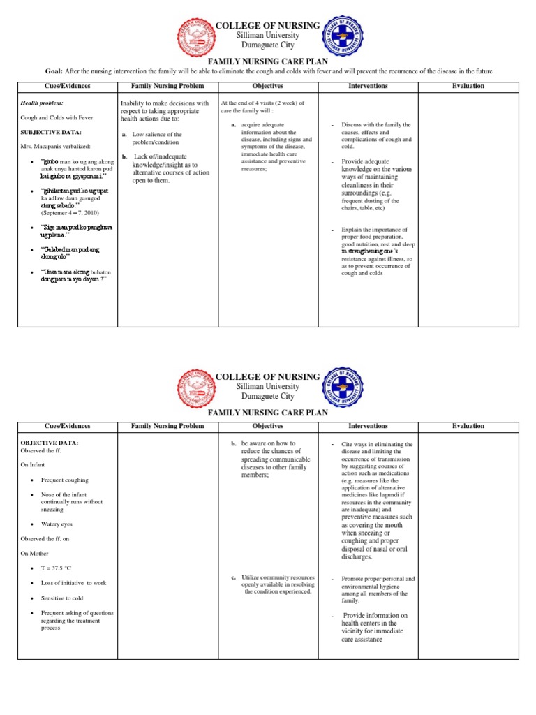 FNCP - Final | Hygiene | Common Cold