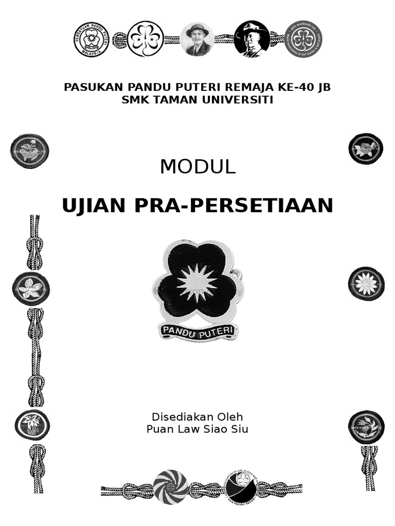 Modul Pra Persetiaan Pandu Puteri Remaja Pdf