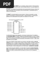 Contador CD4029: Funcionamiento y Datos | PDF | Ingenieria Eléctrica ...
