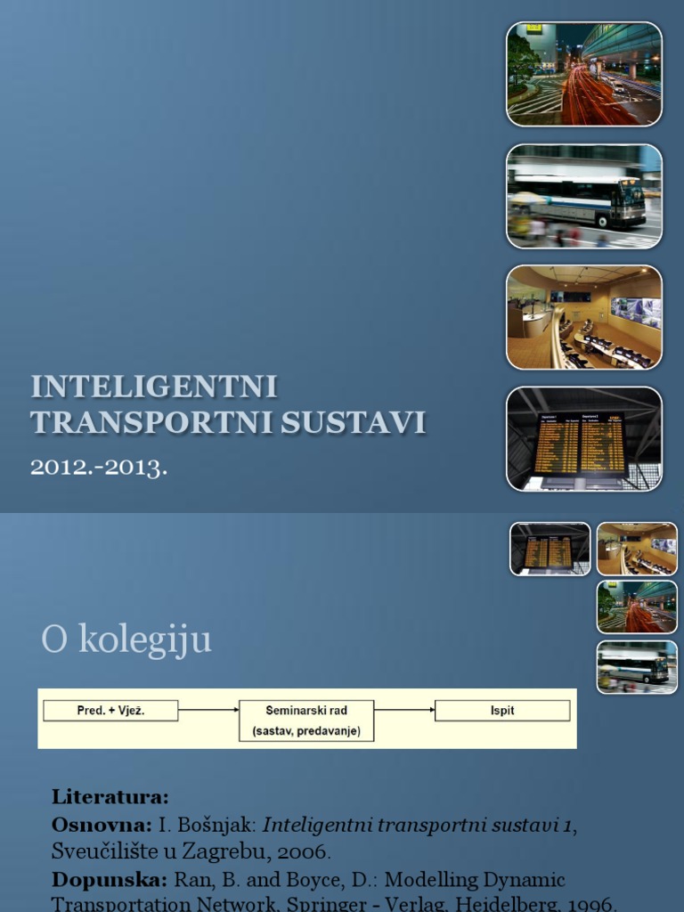 Inteligentni Transportni Sustavi | PDF