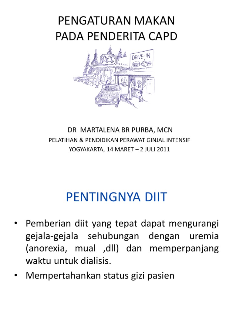Diet CAPD 2011.Ppt Martalena | PDF