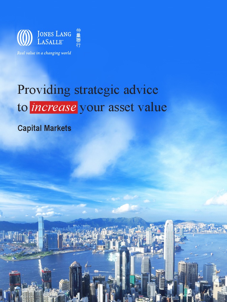 Jll-Capital Markets Brochure | PDF | Sales | Investing