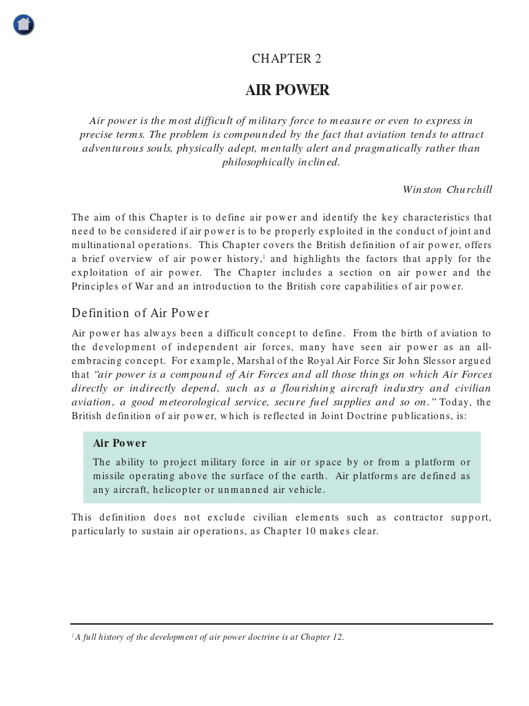Air Power: Chapter 02 12/07/2000 14:28 Page 1 | PDF | Aerial Warfare ...