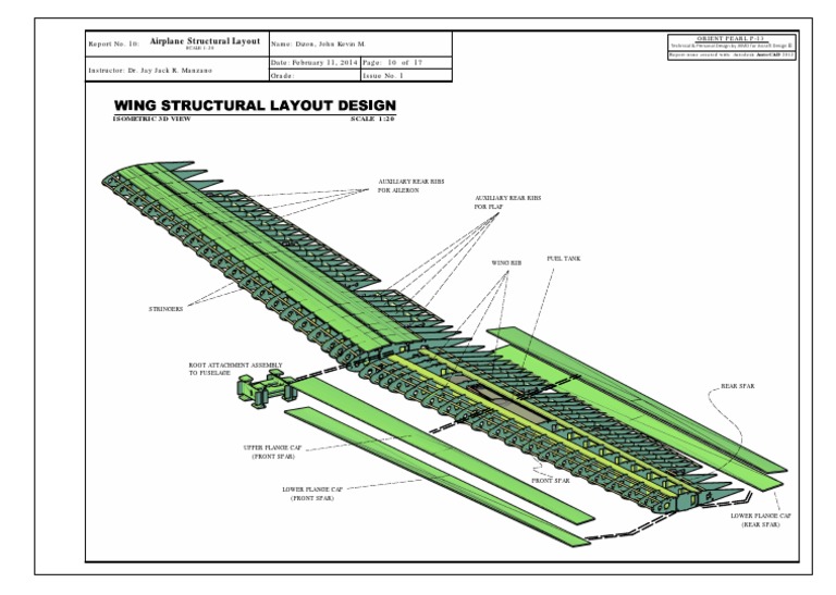3D Structural Wing Design | PDF