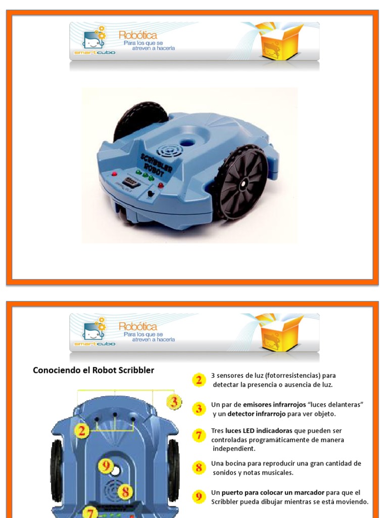 Introducción al Robot Scribbler | PDF