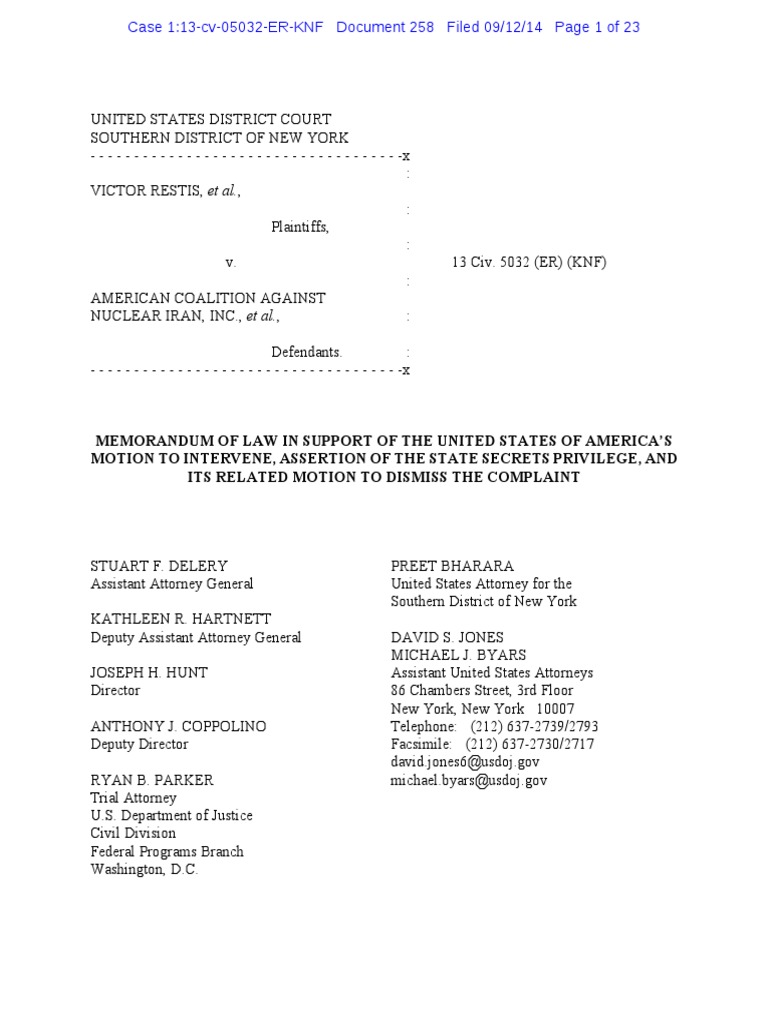 Restis 1 | PDF | Discovery (Law) | Lawsuit