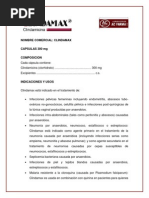 Ficha Tecnica Clindamicina PDF | PDF | Medicamentos con receta ...
