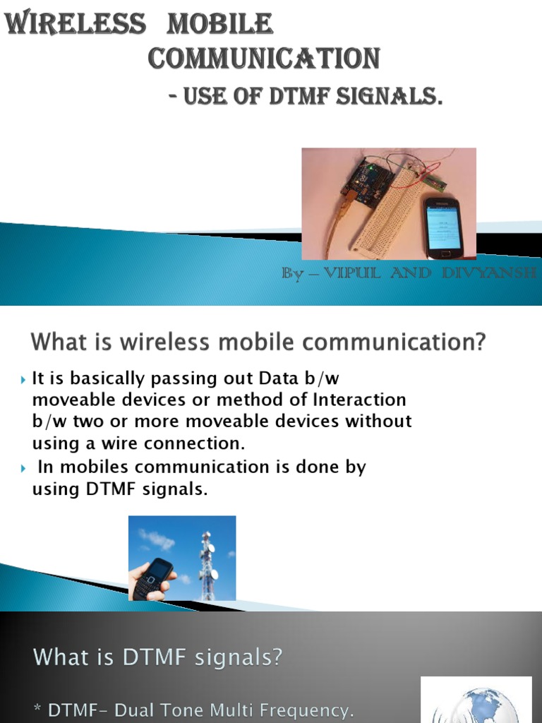 Wireless Mobile Communication | PDF | Microprocessor | Electronics