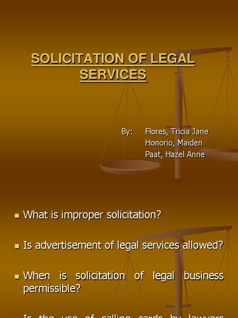 14 Solicitation | PDF | Politics | Law