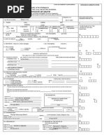 Certificate of Live Birth Form | PDF | Government And Personhood | Family