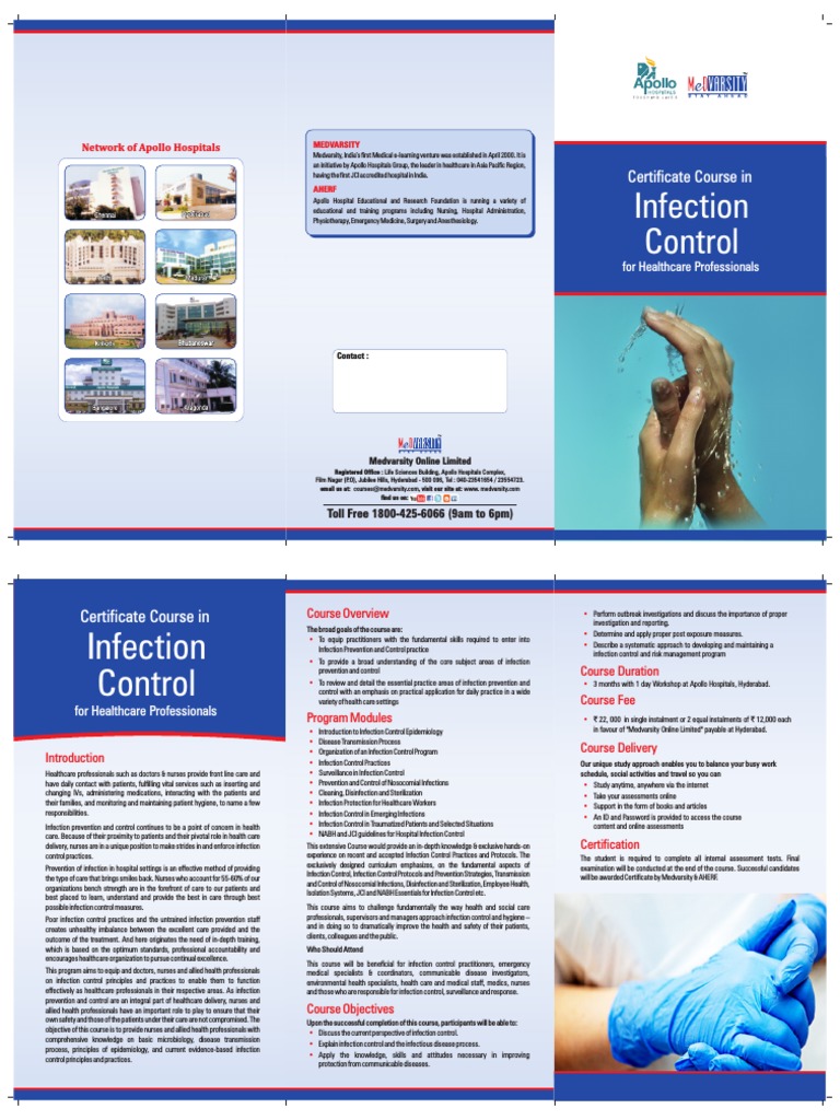 Cic | PDF | Infection Control | Health Professional