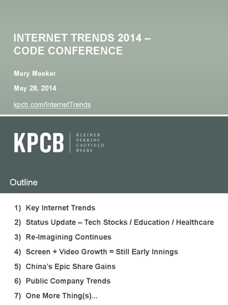 Internet Trends 2014 | PDF