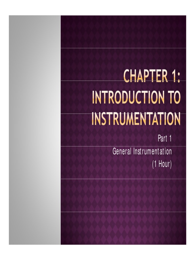 Chapter 1 - Part 1 | PDF | Accuracy And Precision | Observational Error