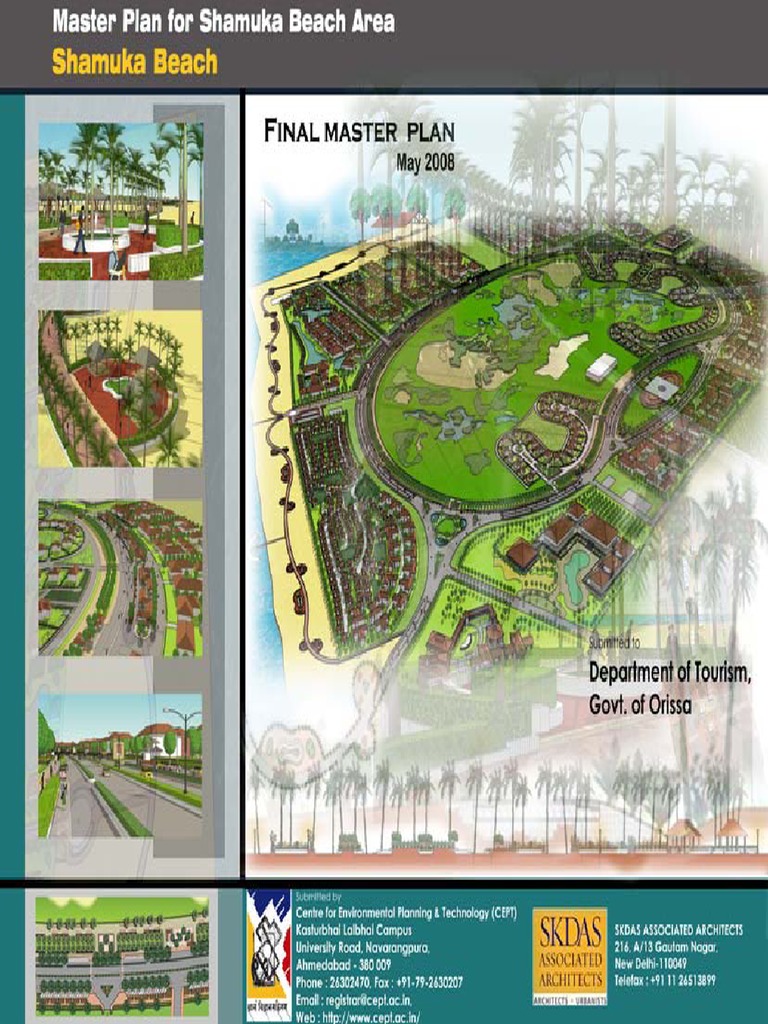 Master Plan for Shamuka Beach Puri | PDF | Infrastructure | Water Supply