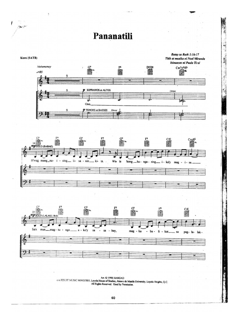 Pananatili | PDF