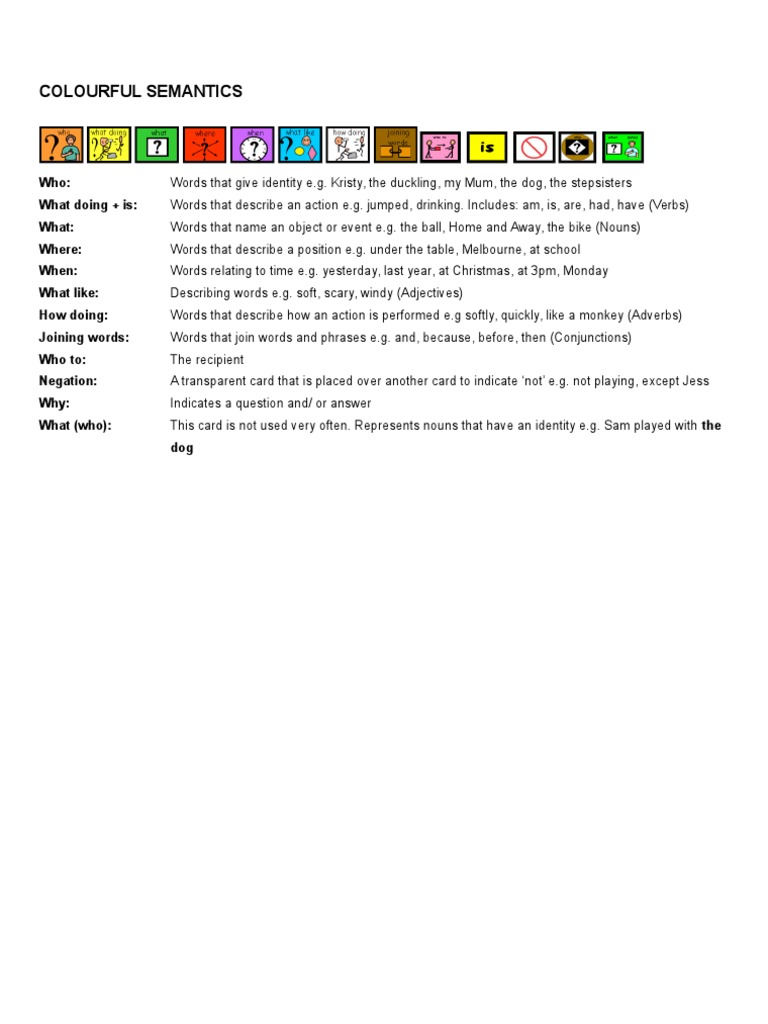 Understanding Colourful Semantics | PDF | Language Mechanics | Semantics