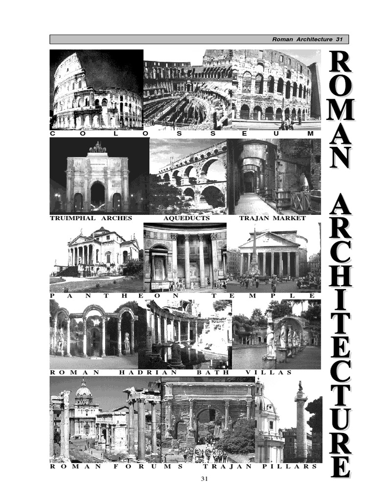 Roman Architecture | PDF