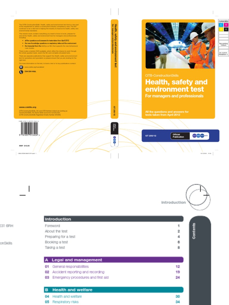 CSCS Sample Exam | PDF | Ladder | Scaffolding