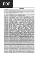 Códigos Arancelarios de Productos Congelados | PDF | Peces y humanos | Pescado