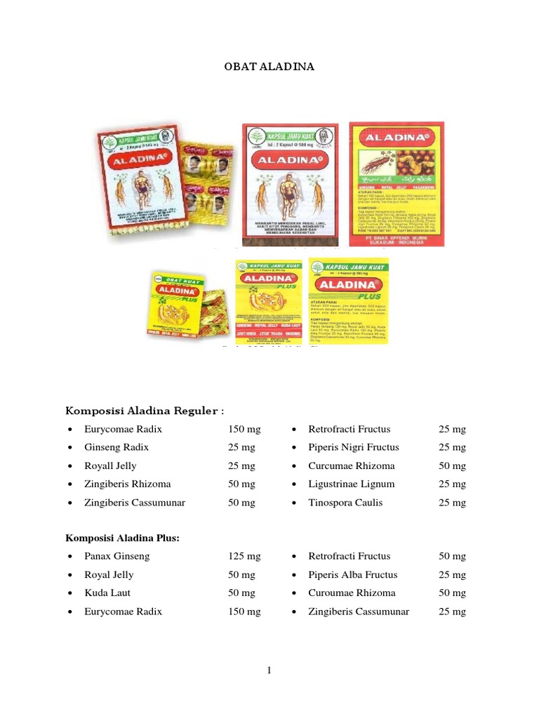 Obat Aladina | PDF