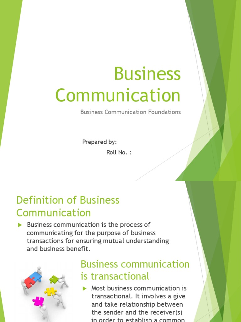 Business Communication | PDF | Communication | Information