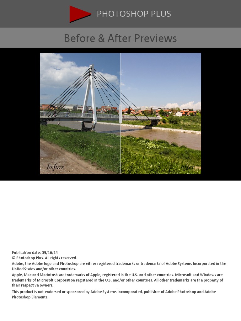 Before After Previews PSD Templates | Adobe Photoshop | Computer ...