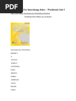 Interchange Level 1 - Grammar Plus Answer Key | PDF | Linguistic ...