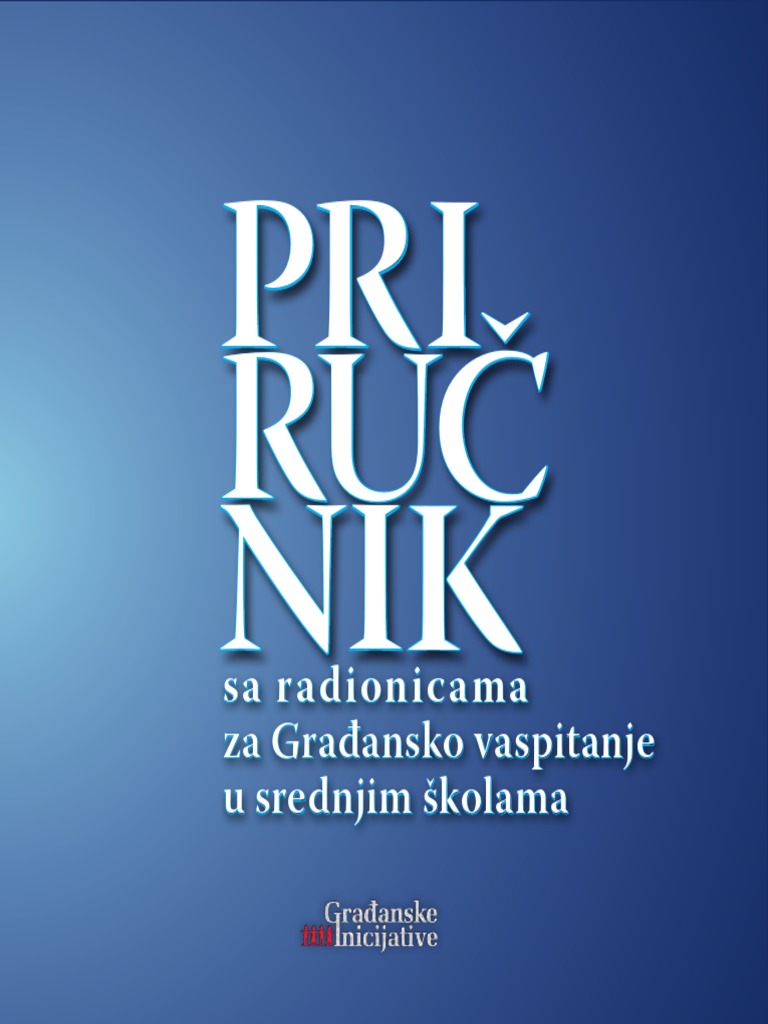 Prirucnik-Radionice Za Gradjansko | PDF