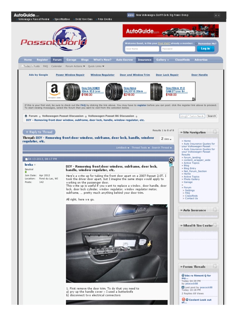 DIY - Removing Front Door Window | PDF | Cirrhosis | Liver